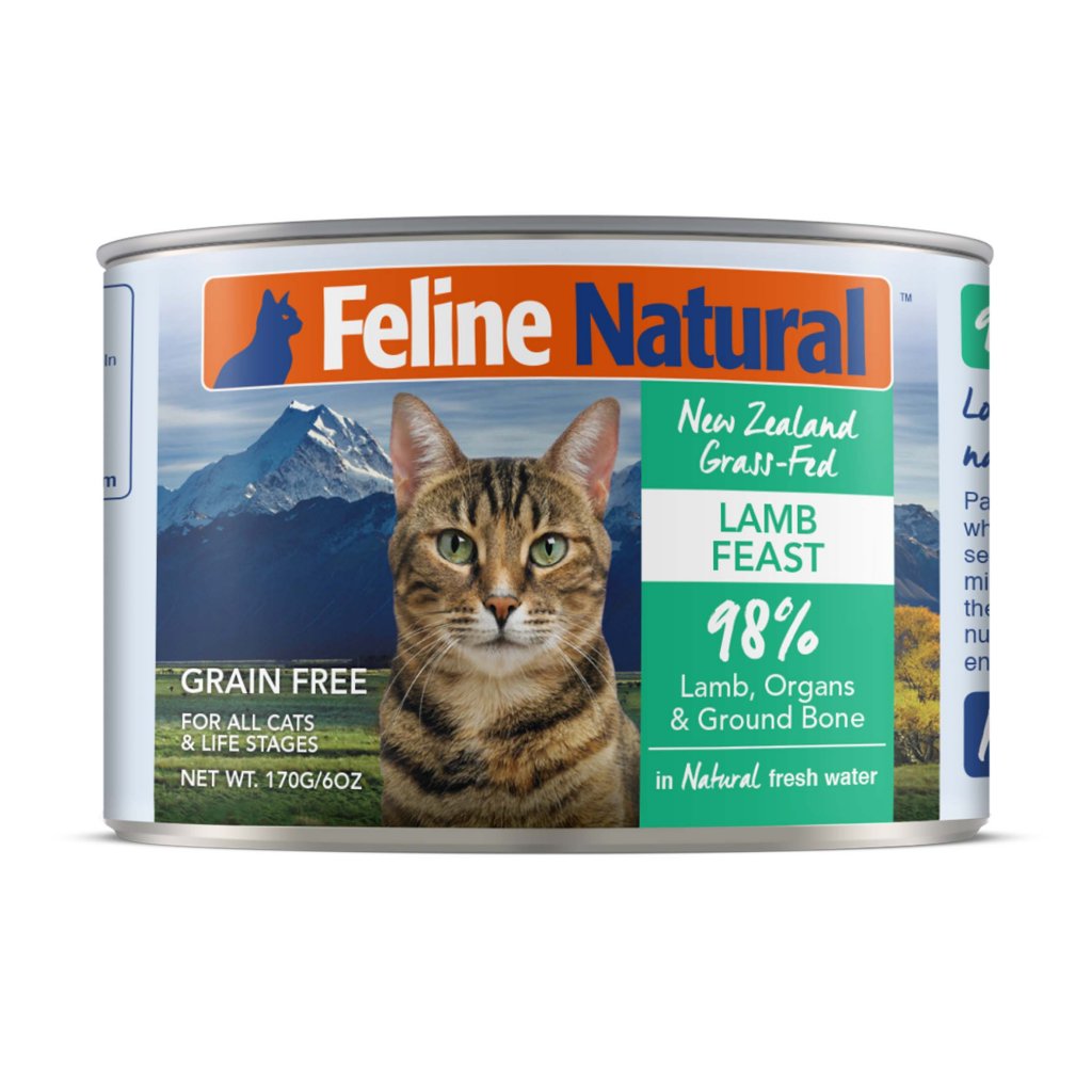 Feline Natural - Cat Canned Food - Lamb Feast - 170g – PetShack.hk